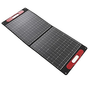 Portable Folding Solar Panel 100W Folding Number Electric Vehicle Rv Outdoor Car Ipx4 Controller Photovoltaic Charging for SemiFlexible Generating Panel Monocrystalline Solar