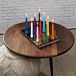 Mega Candles 20 pcs Unscented White Exquisite Mini Taper Candles, 4 Inch Tall x 1/2 Inch Diameter, Magic Chimes, Enchantment, Rituals, Casting Spells, Witchcraft, Wiccan, Altar, Metaphysical