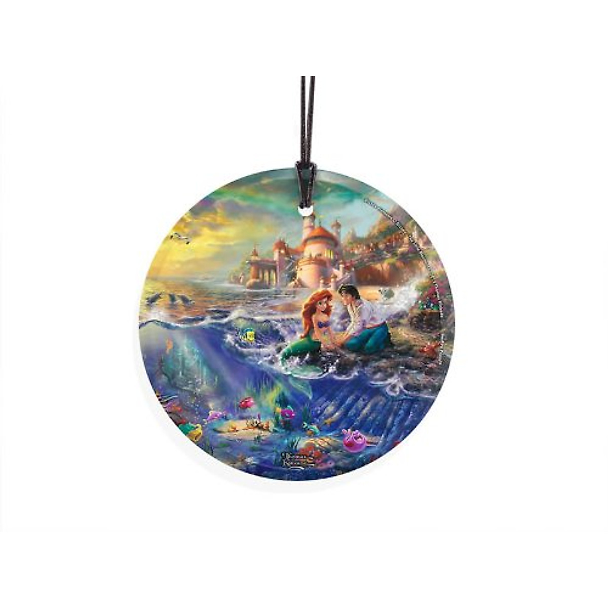 Thomas Kinkade (The Little Mermaid) StarFire Prints Wall D?or by Trend Setters