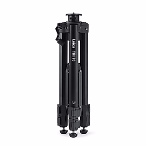 Leica Geosystems Disto TRI70 LINO Tripod, Flat Head, 1/4-20 Male Thread, Black, Full Size