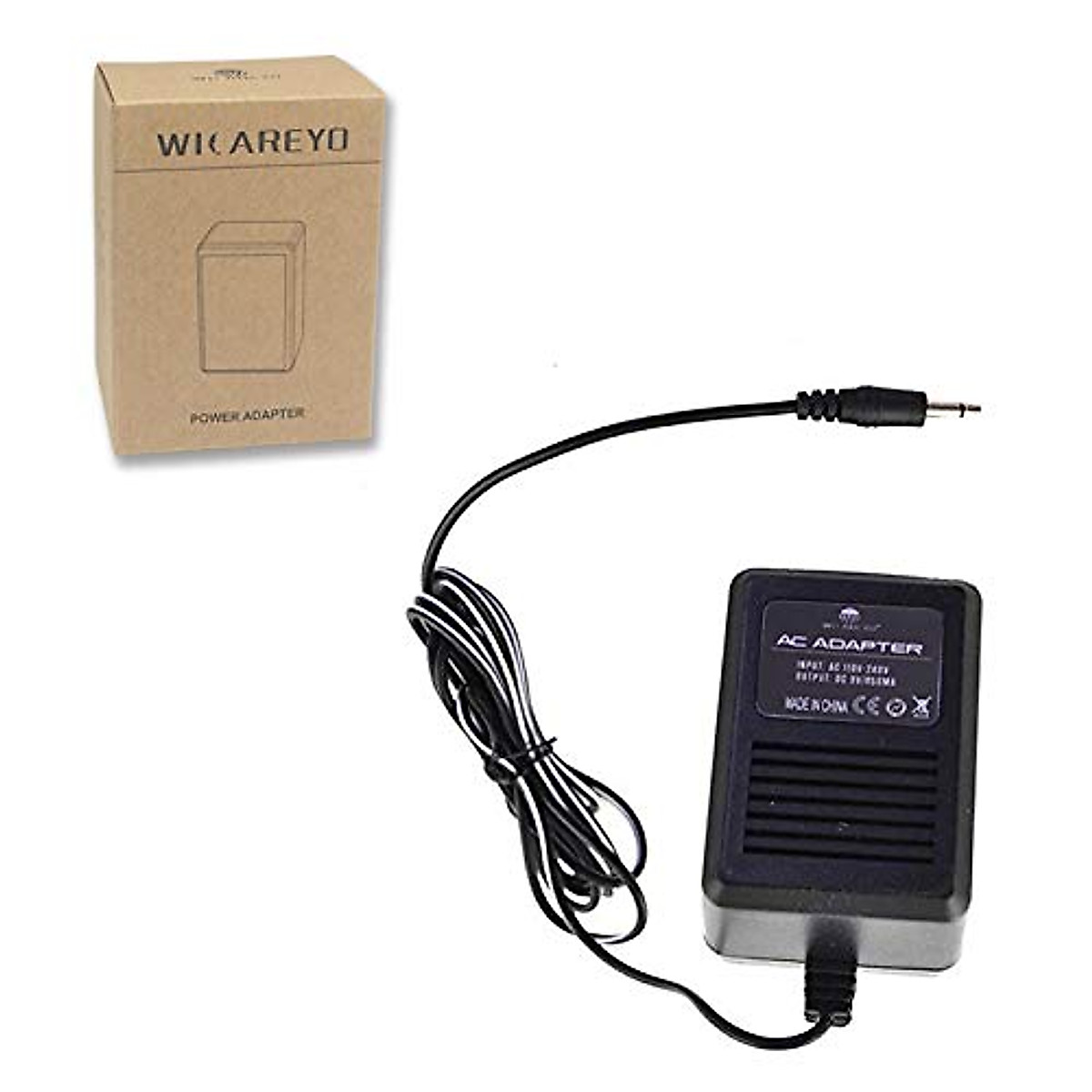 WICAREYO AC Power Supply Adapter Plug Cord for Atari 2600 System Console US Plug