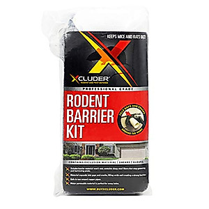 Xcluder Rodent Control Fill Fabric, Large DIY Kit, Stainless Steel Wool, Stops Rats and Mice