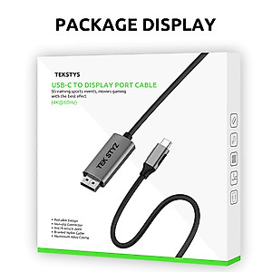 HDMI 4k Adapter Kit Compatible with Samsung Galaxy Tab S7 Plus at Digital Full 60Hz with 6 Foot Cable!