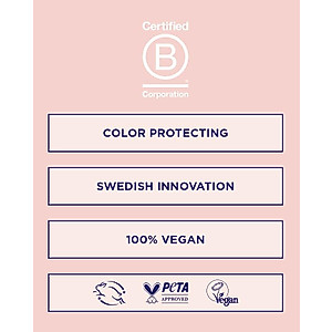 Maria Nila Sheer Silver, Shampoo 11.8 Fl Oz, Neutralizes Golden Shades, Violet Pigments Gives Cool Tone, 100% Vegan & Sulfate/Paraben free