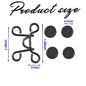 Adjustable Jeans Button Pin，No Need to Sew Jeans Button Needles，Waist Jeans Button Tightener for Women Man. (Gun)