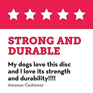 KONG - Extreme Flyer - Durable Rubber, Soft Flying Disc for Fetch and Retrieve, Black - Large Dogs