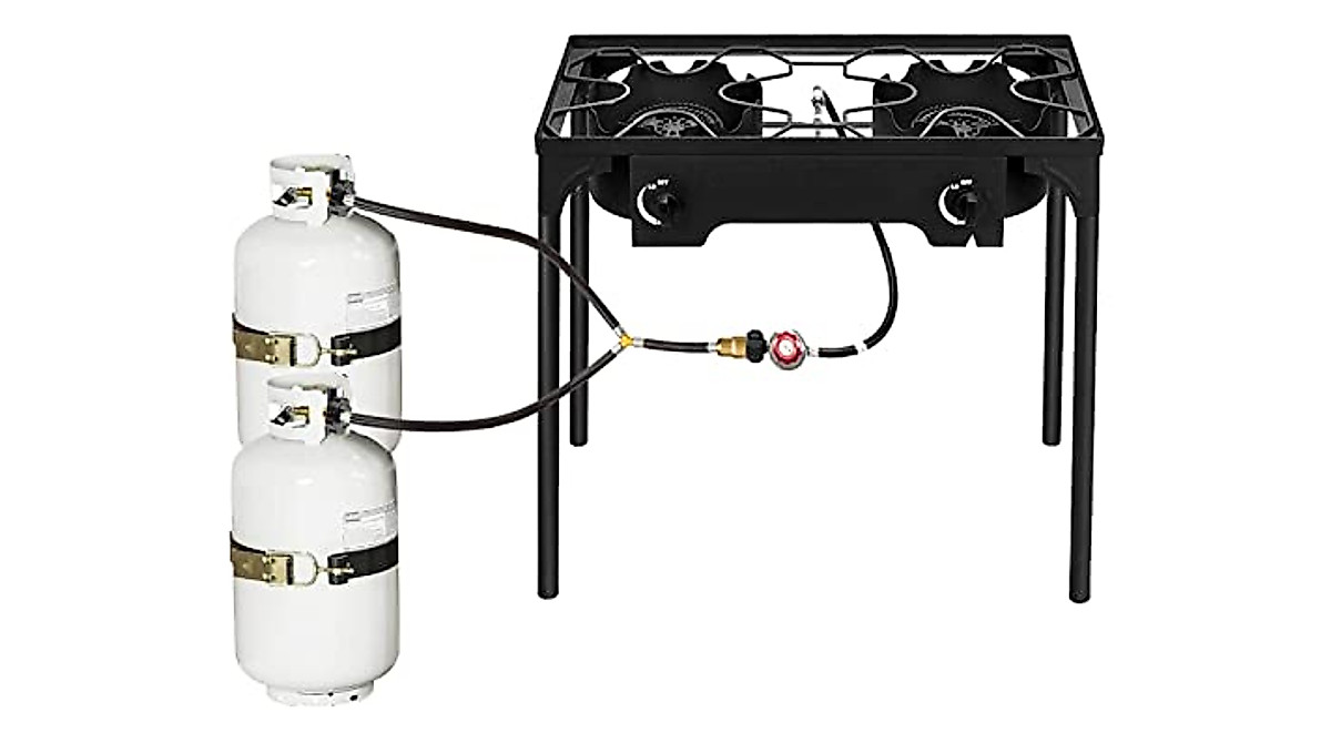 Connect 2 Propane Tanks: METER STAR Y Splitter Kit 350PSI