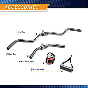 Marcy 200 lbs. Stack Home Gym Multifunction Total Body Training Station MKM-81010