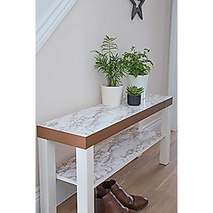 d-c-fix Peel and Stick Contact Paper Cortes Marble Brown Look Self-Adhesive Film Waterproof & Removable Wallpaper Decorative Vinyl for Kitchen, Countertops, Cabinets 26.5" x 78.7"