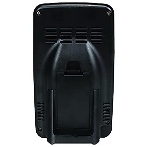 Craftsman Wireless Easy to Read Thermometer with Indoor and Outdoor Temperature & Humidity with Trend Arrows and Daily Date and Time (CMXWDCR01137), Red