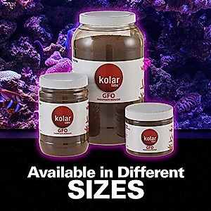 Kolar Labs GFO - 1 Pound Bag of Phosphate Removal Media for Salt Water Reef Aquariums and Coral Health