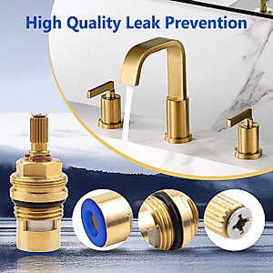 Faucet Cartridge Replacement for Hansgrohe 94008000 94009000, Replacement Faucet Cartridge Compatible with Hansgrohe Faucet, Cold Hot kitchen Faucet Cartridge