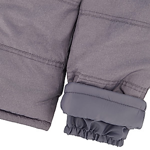 Carter's Baby Boy Two Piece Snowsuit, Heather Grey, 18 Months