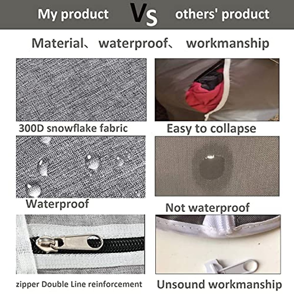 Hanging Laundry Hamper Bag Large Opening Large Capacity Expandable Multi-Pocket Over The Door Laundry Hamper Equipped With A Freely Adjustable Height Hook Hanging Laundry Bag For Clothes Storage