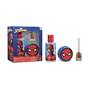 Marvel Spider Man Kids 1.7oz EDT Spray, Key Ring, Yoyo 3 Pc Gift Set