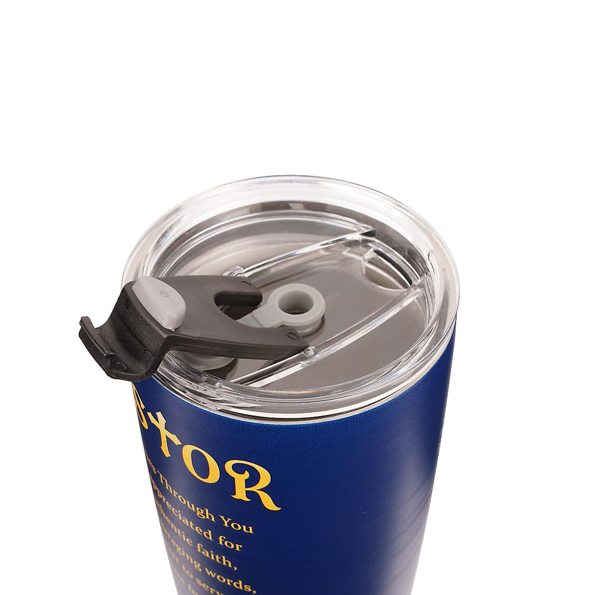 FROOBLEQUIRK 20 Oz Tumbler for Men, Ministry Appreciation, Retirement, Youth Pastor Birthday Christmas Cup Mug, Religious Scripture, Baptism Christian, Pastoral Gift