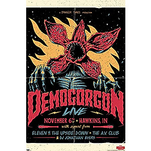 Trends International Netflix Stranger Things-Demogorgon Live Wall Poster, 22.375 in x 34 in, Unframed Version