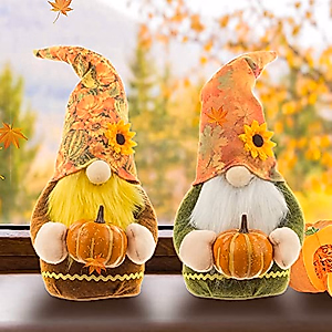 ROGENA Fall Decor Fall Decorations for Home Fall Gnomes Fall Decorations