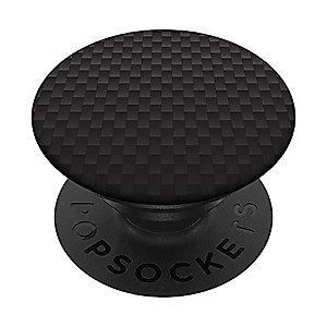 Carbon fibre Black pattern design pop sockets for boys