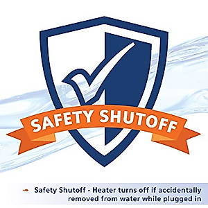 Aqueon Small Aquarium Fish Tank Submersible Mini Flat Heater Up to 5 Gallon Aquariums, 10 Watts