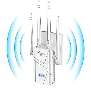 2023 Release WiFi Extender Signal Booster for Home - up to 10000 sq.ft Coverage, Wireless Internet Repeater - Long Range WiFi Booster and Signal Amplifier w/Ethernet Port, 1-Tap Setup, 2.4GHz