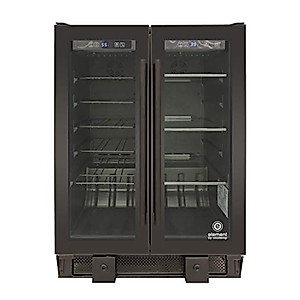Vinotemp EL-BWC102-02 Touch Screen Beverage Wine Cooler, Black