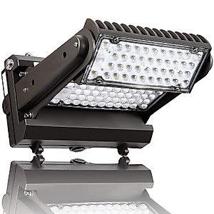 Rotatable LED Wall Pack Light with Dusk to Dawn Photocell, 150W 19500LM 800-1000W HPS/HID Equiv., 5000K Daylight ETL Commercial Outdoor Security Lighting for warehouse, Entrance, Parking, Garage