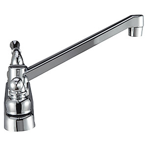 Pacific Bay PB-K14CP Kitchen Sink Faucet with Classic Levers - Metallic Plating Over ABS Plastic (Polished Chrome)