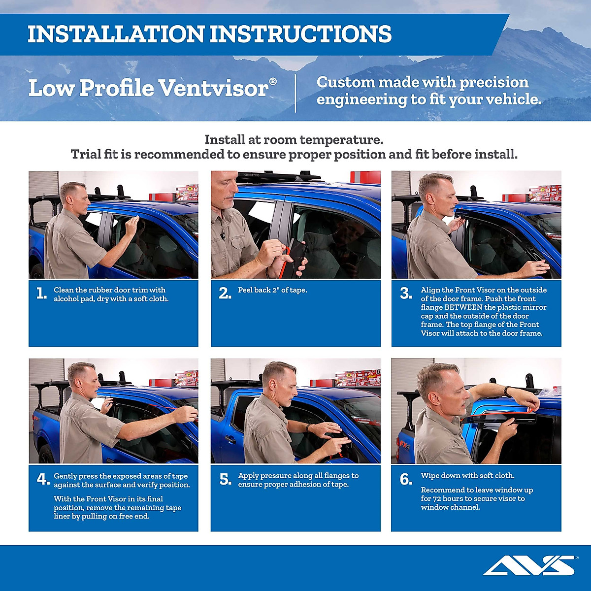 Auto Ventshade [AVS] In-Channel Ventvisor | 2008 - 2013 Cadillac CTS - Smoke, 4 pc. | 194447
