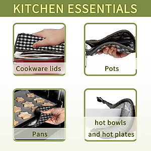 3Pack Heat-Resistant Pot Holders - Cotton Potholders, Hot Pads, and Trivets for Kitchen Clearance - Ideal for Cooking, Baking, and Outdoor Use