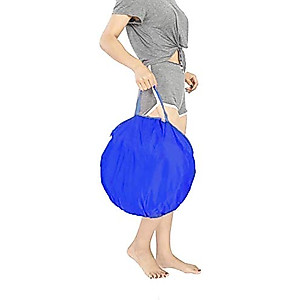 ZONEMEL Portable Steam Sauna for Home, Personal Full Body Spa for Relaxation, Spa Tent with Hood, 2L 900W Steam Generator with Remote Control-(Blue, L 33.5”x W 32.3”x H 41.7”)