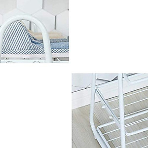 DINGZZ Iron Shoe Rack, Simple Home Multi-Layer Iron Art Dormitory Slipper Shelf Storage