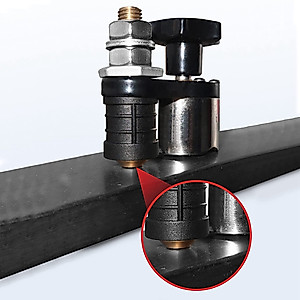 Magnetic Ground Clamp, Grounding Magnet Connector Floating Design Holder Smooth Conductive Strong Magnetism for Welder for Power Tools(MWGC1-200F)