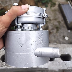 1000W 220V Turbine Hydroelectric Generator Alternative Energy Generators Mini Aluminum Alloy Mobile For Phone Lighting Charging Turbine Hydroelectric Generator