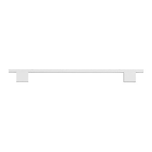 Richelieu Hardware 6899224300 8 13/16 in (224 mm) Center Matte White Contemporary Cabinet Pull