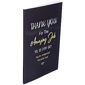 Thank You for The Amazing Job You Do Every Day! - You Are an Important Part of The Team: Appreciation Gifts for Employees - Staff Members - Coworkers ... - Journal (Employee Recognition Gifts)