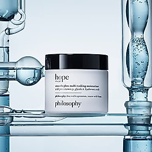 philosophy renewed hope in a jar smooth glow multi-tasking moisturizer, 4 Fl. Oz.