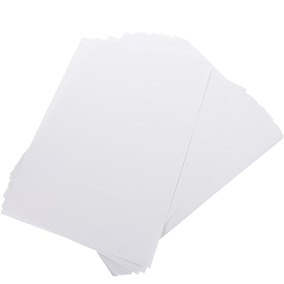 Cabilock 50 Sheets Labels Tag Tabs Blank Sticker Paper Label Paper Adhesive Label Sticker Printing Paper Sticker Printer Paper Printer Sticker Paper White Stickers A4 Magnetic Paper