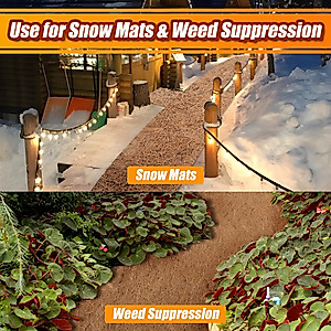 Sinimaka Coco Liner Roll, 16 x 40 Inch Coconut Fiber Liners for Planter Window Box Flower Basket, Natural Coco Coir Sheet Coco Mats for Animal Pet Pad, Reptile Carpet, Garden Decoration