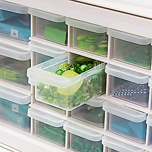 IRIS USA 26 Drawer Sewing and Craft Parts Cabinet, White