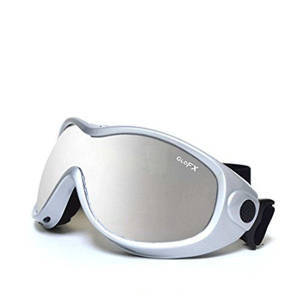 GloFX Padded Diffraction Ski Goggles Rave Rainbow Prism Kaleidoscope Lightshow Lenses