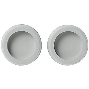 Poolmaster 36626 Swimming Pool Ladder Bumper Cap Set, Outside Plug Fit, 2-3/4-Inch Diameter, Medium, White