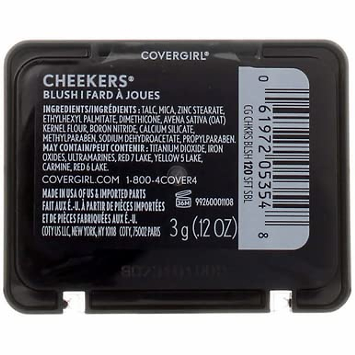 CoverGirl Cheekers Blush, Soft Sable 120