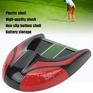 VGEBY Automatic Return Machine Electric Automatic Putting Cup Return Machine for Indoor Office Training(red) Punchingbag