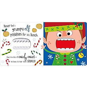 Never Feed a Grumpy Reindeer (Felt Teeth)