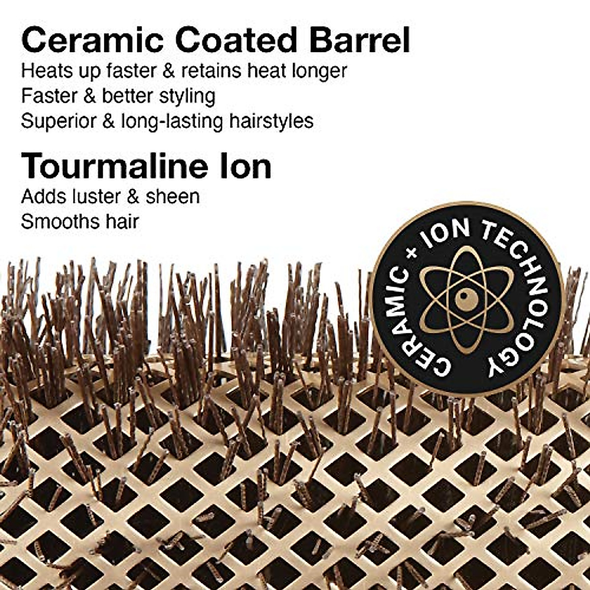 Olivia Garden NanoThermic Ceramic + Ion SQUARE Shaper Hairbrush