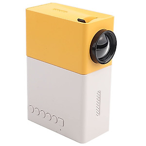 Mini Projector, 1500 Lumens Portable Video Projector LED Support HD 1080P HDMI USB VGA AV SD Cinema Projector Compatible with iPhone iPad Smartphone TV Xbox PC.(us Plug)