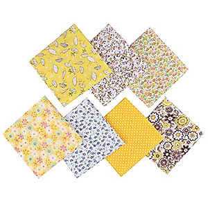 Crafts Quilted Fabric Fabric Scraps Cotton Pattern Printed Handmade Pattern DIY Craft Sewing Material Cloth Accessory 2Packs Quilting Fabric Embroidery Fabric Embroidery Fabric Cotton Sheets