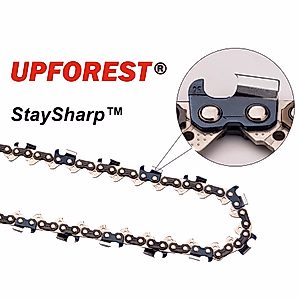 UPFOREST. Stihl Chainsaw Chain 18 Inch MS250 Chain, MS251, MS251c, Replacement for 3639 005 0068, 26RS 68, L68 (22MO68X3)