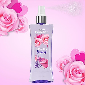 Body Fantasies Signature Fragrance Body Spray, Romance and Dreams, 8 Fluid Ounce